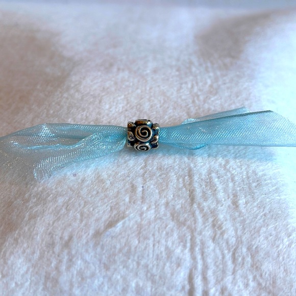 Pandora | Jewelry | Pandora Sterling Silver Swirl Charm | Poshmark